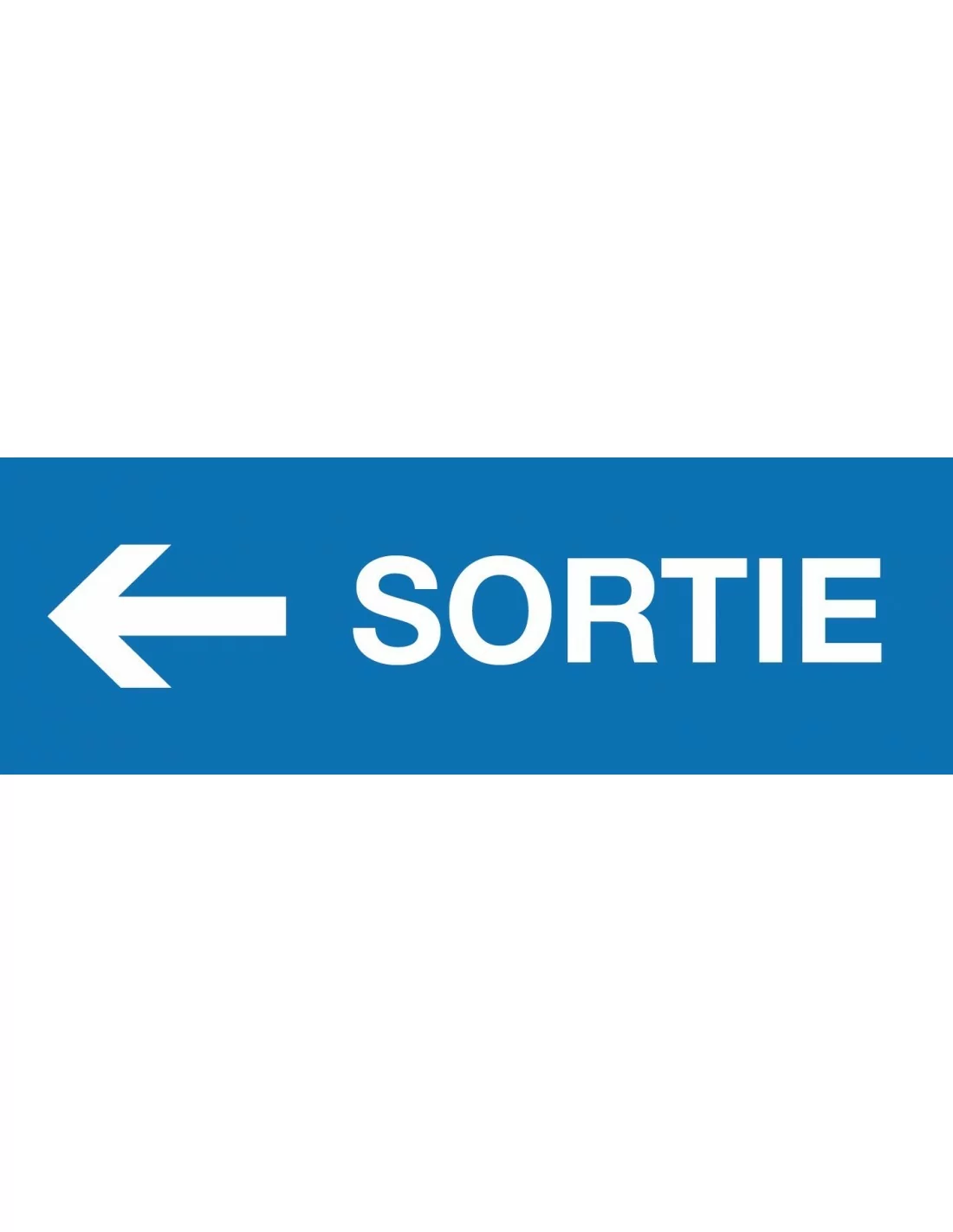 Panneau Sortie - Signalisation de Cabinet Médical - MED013